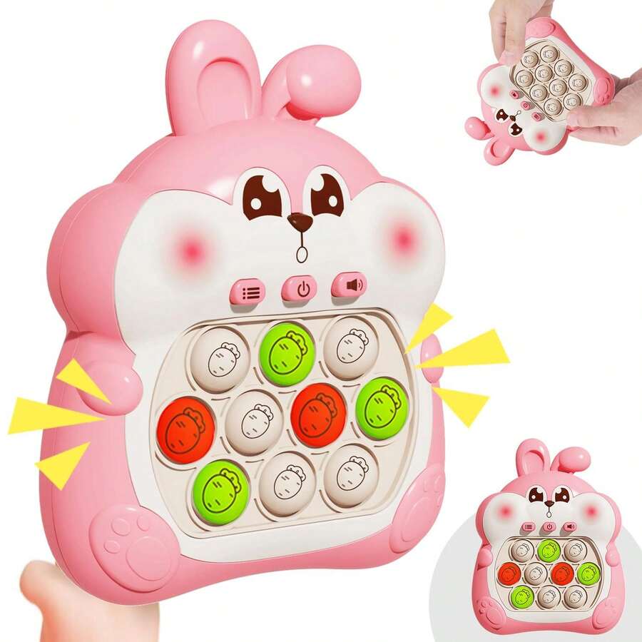 Push N' Pop Up Game Console With Whack-A-Mole Game And Puzzle Solving ...