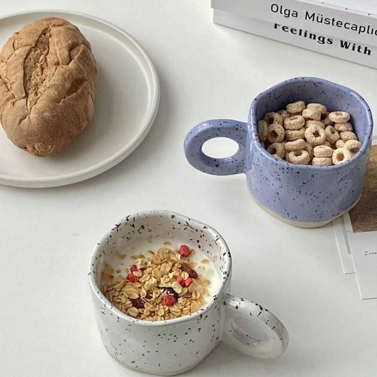 Tazza Da Caffè E Tè In Ceramica Coreana Da 280 Ml Per Coppie , Prodotta ...