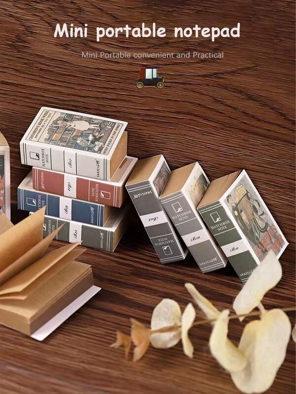 Matchbox Style Memo Pad, Multi-Purpose For Desktop Decoration, Writing ...