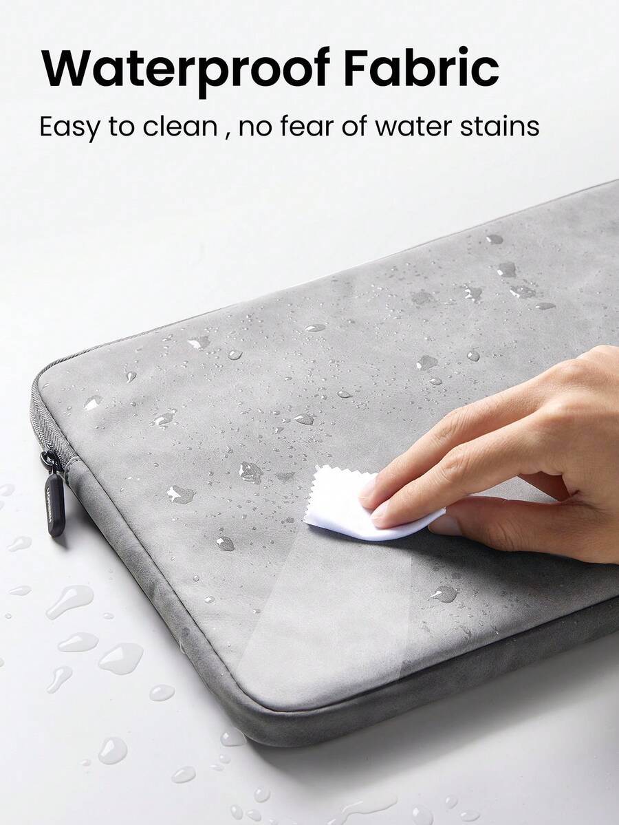 Bolsa de couro para laptop e tablet de 13.3 a 14.9 polegadas, capa de ...