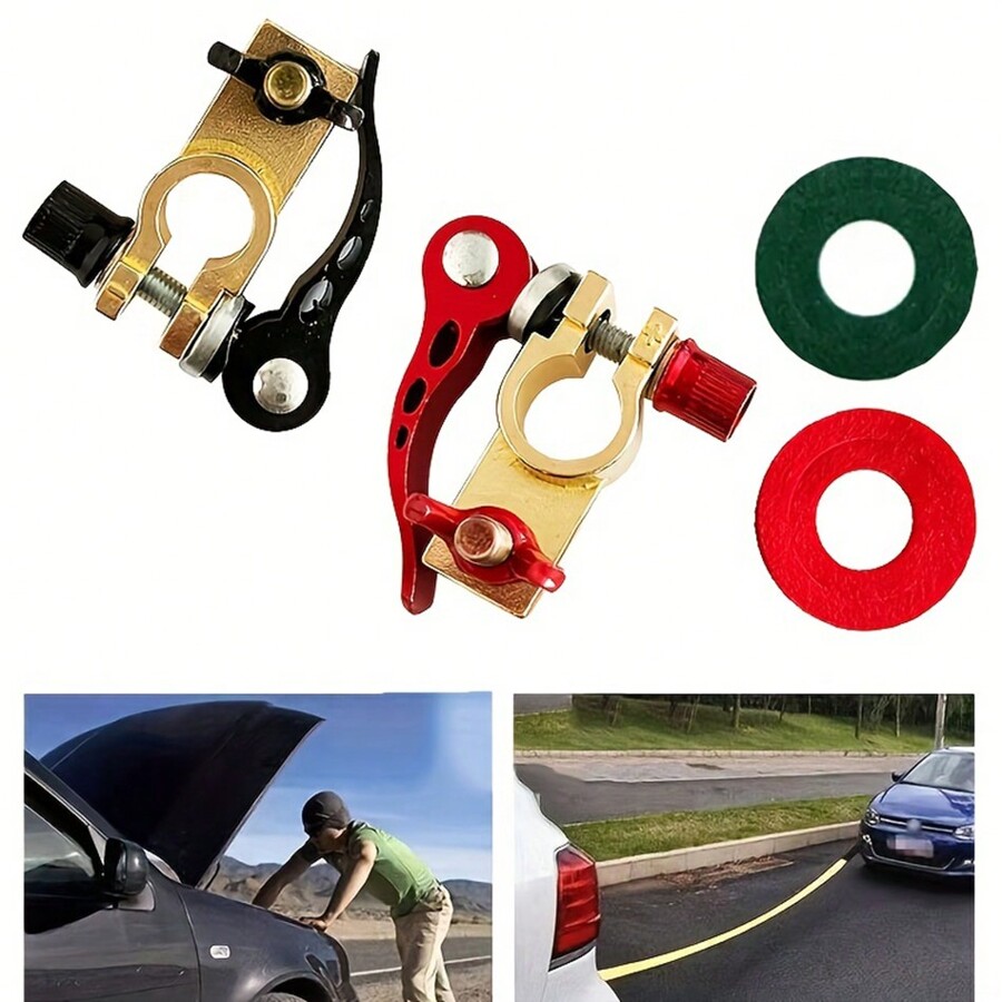 Auto-batterie-terminal-verbinder, Boot-batterie-terminal, Messing ...