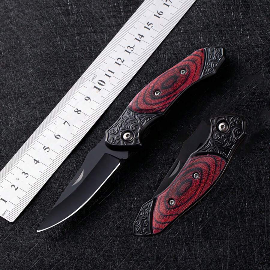 One Piece Stainless Steel Mini Fruit Knife High Hardness Folding Home ...