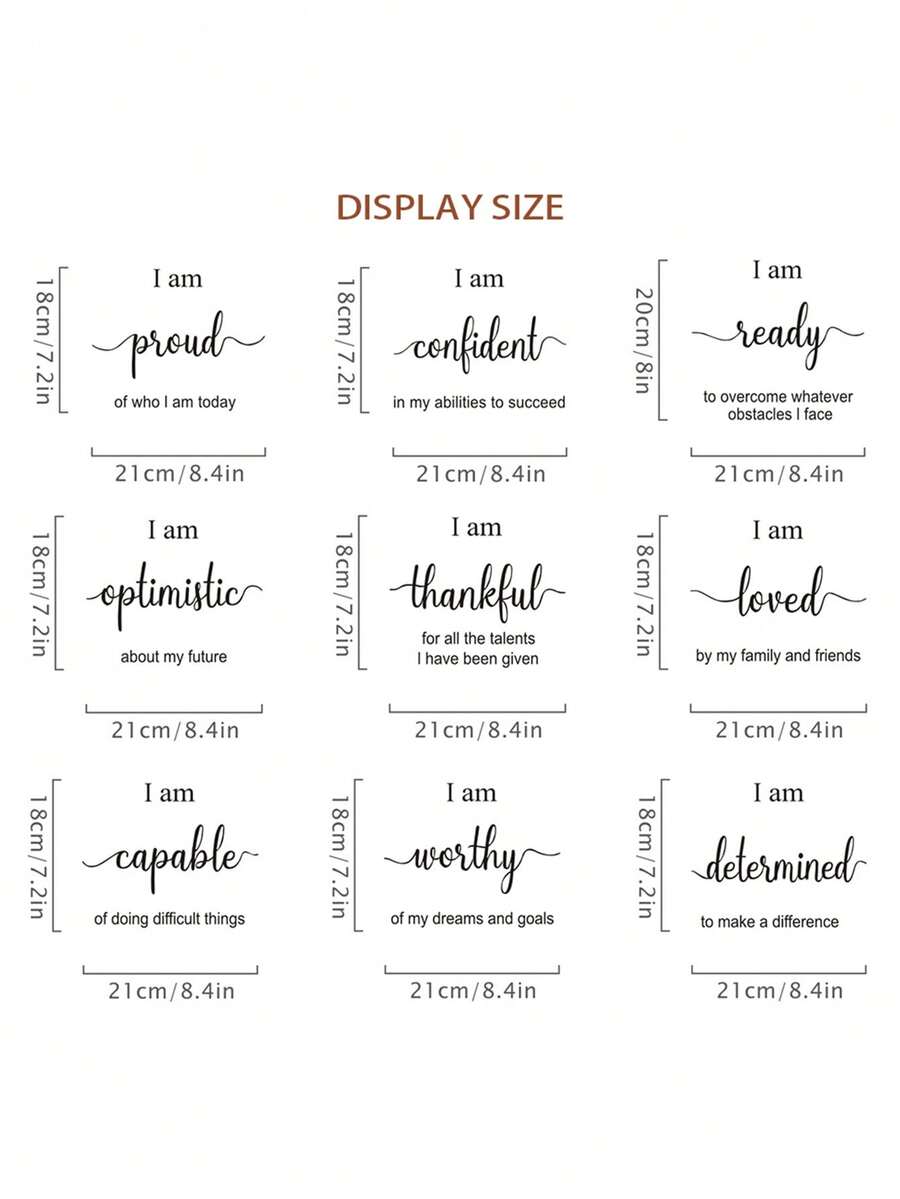 Inspirational Wall Decals Motivational Wall Art Stickers For Office ...