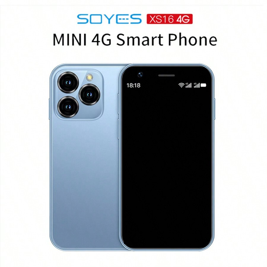 2023 New SOYES XS16 Mini SmartPhone Android 10 3.0'' 4G Mobile Phone Dual SIM Standby Play Store ...