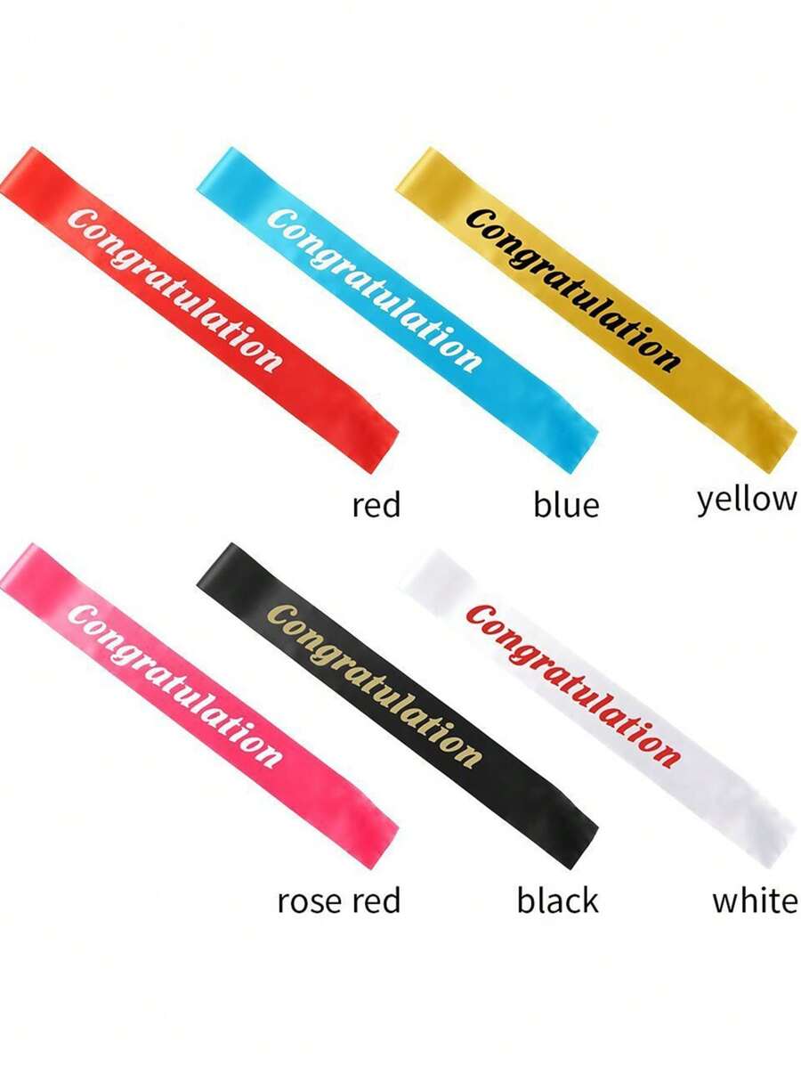 Congratulation Sash Graduation Ceremony Party Decoration | SHEIN USA