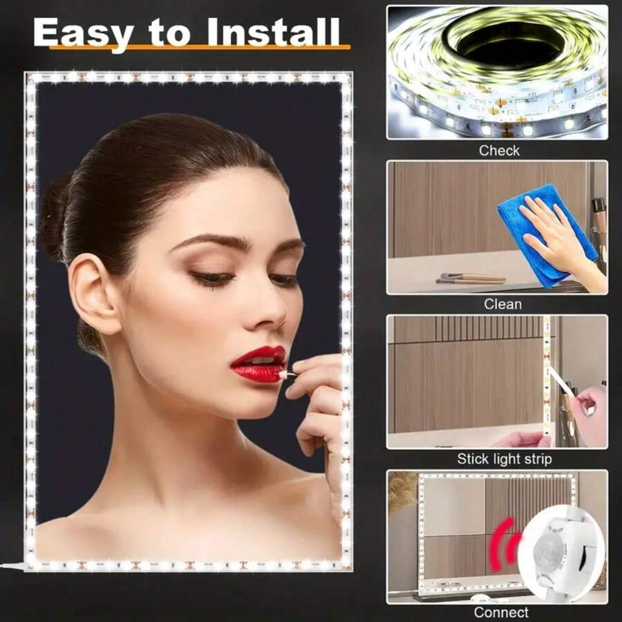 1pc 5m USB Powered LED Light Strip With 60 LEDs Per Meter, Soft White ... 1pc 5m USB Powered LED Light Strip With 60 LEDs Per Meter, Soft White ...