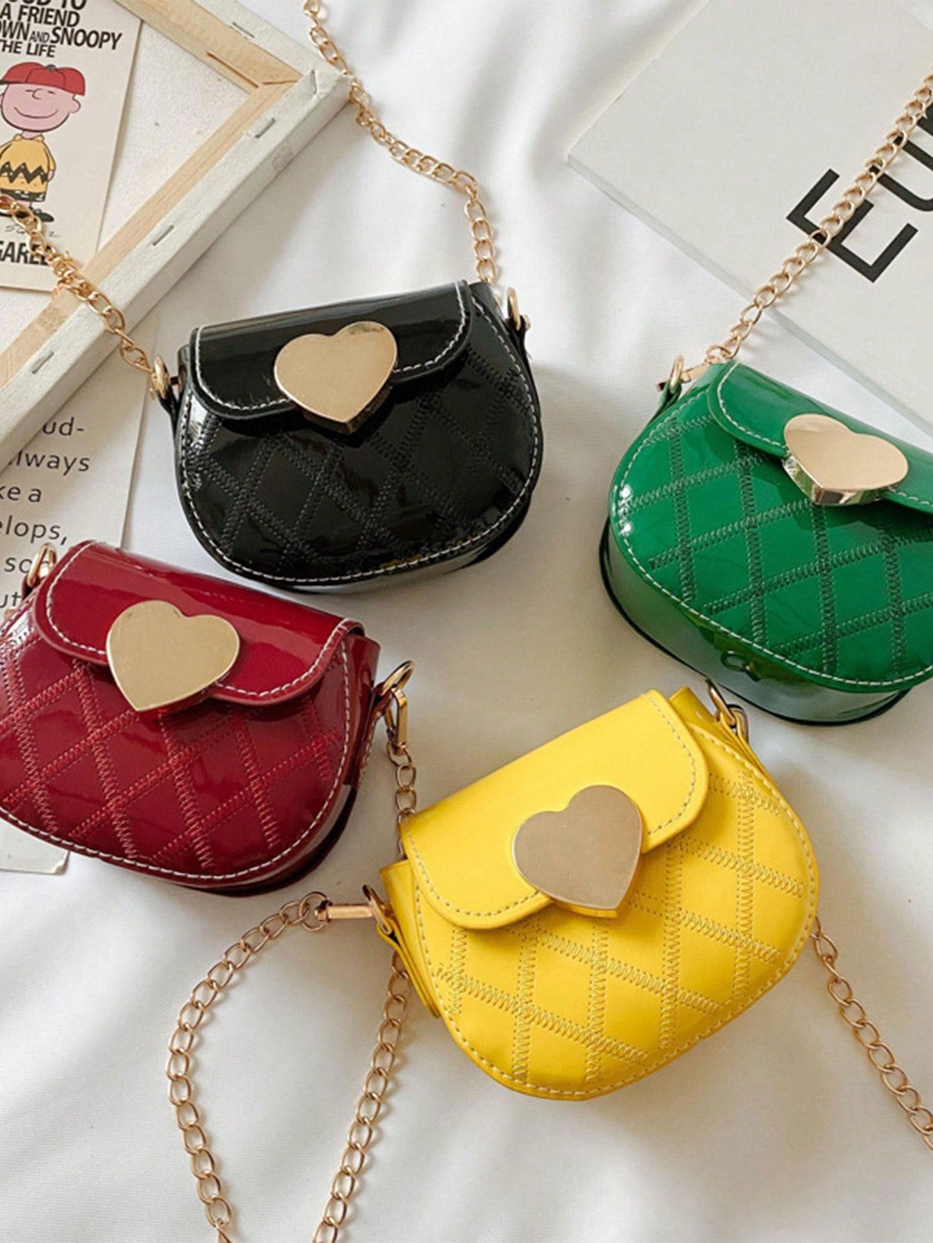 1 stuk Nieuwkomers Mini Meisjes Crossbody Schoudertassen Met Schattig ...