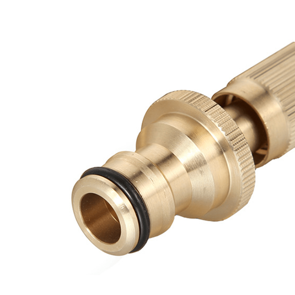 T TOVIA Spray Nozzle Water Gun Brass High Pressure Direct Spray ...