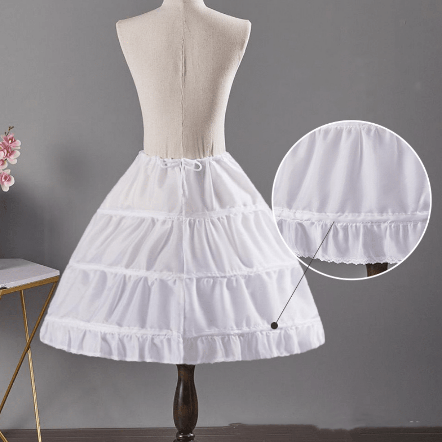 1pc Short 3 Hoops Skirt Petticoat, Or Extra Large 6 Hoops Long Skirt ...