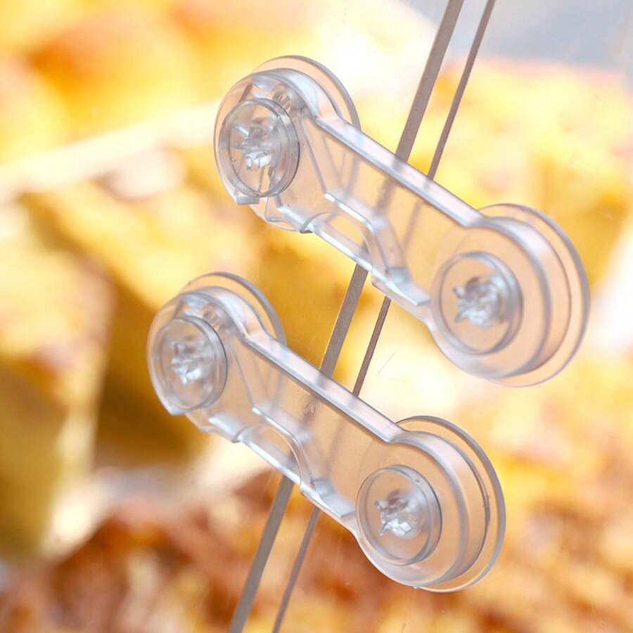 3pcs Transparent Refrigerator Child Safety Lock, Baby Proof Cabinet ...