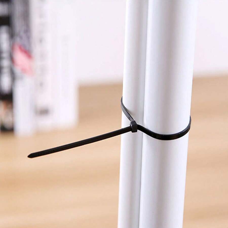 100pcs Self-Locking Nylon Zip Ties Plastic Cable Tie Fasteners For ...