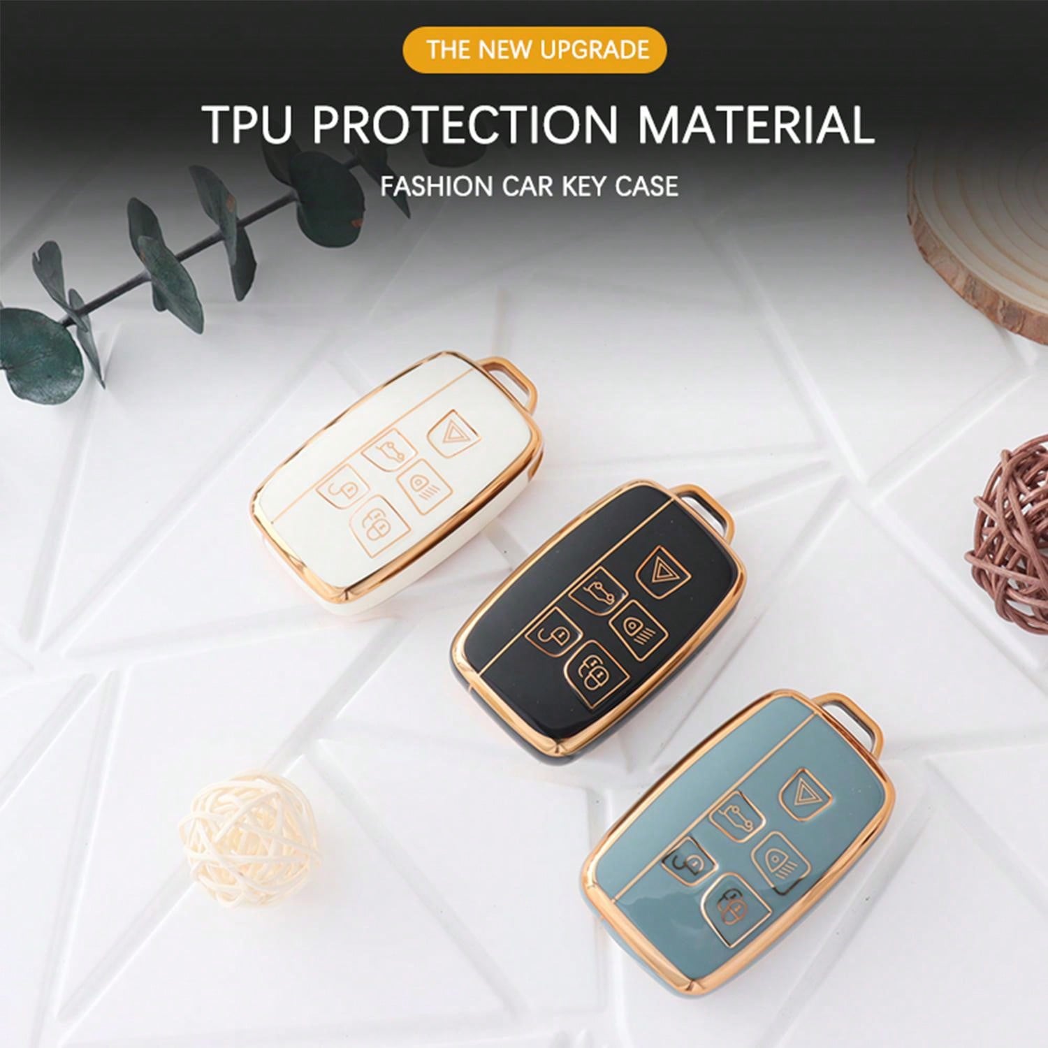 Land Rover Car Key Case, 5 Button Case For Range Rover Evoque Sport ...