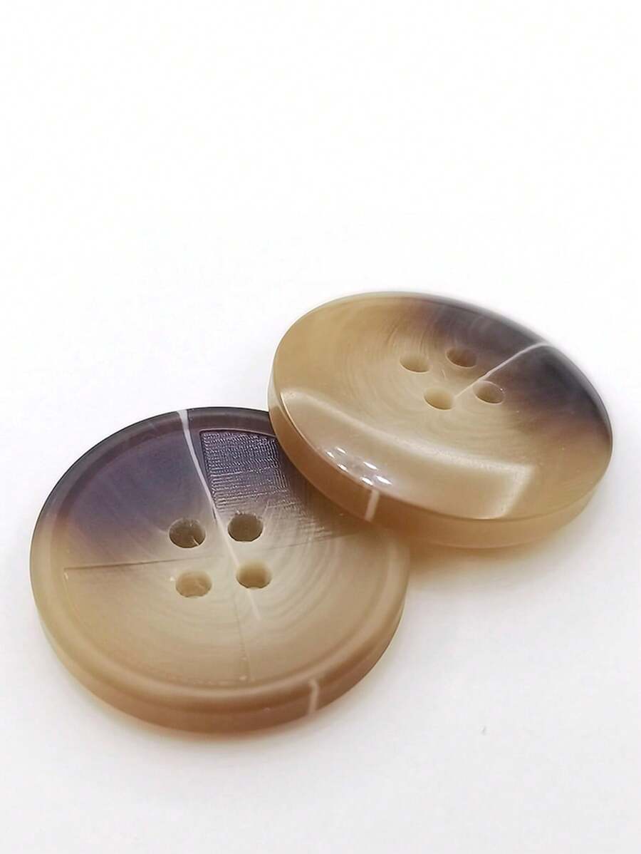 10pcs Resin Round Four Hole Coat Button For Men's/Women's Suit, Jacket ...