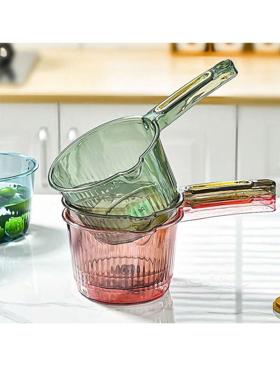 1pc Unbreakable Plastic Ladle For Kitchen With Deepened & Thickened ...