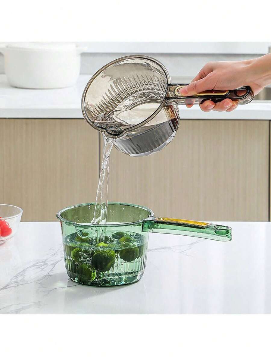 1pc Unbreakable Plastic Ladle For Kitchen With Deepened & Thickened ...