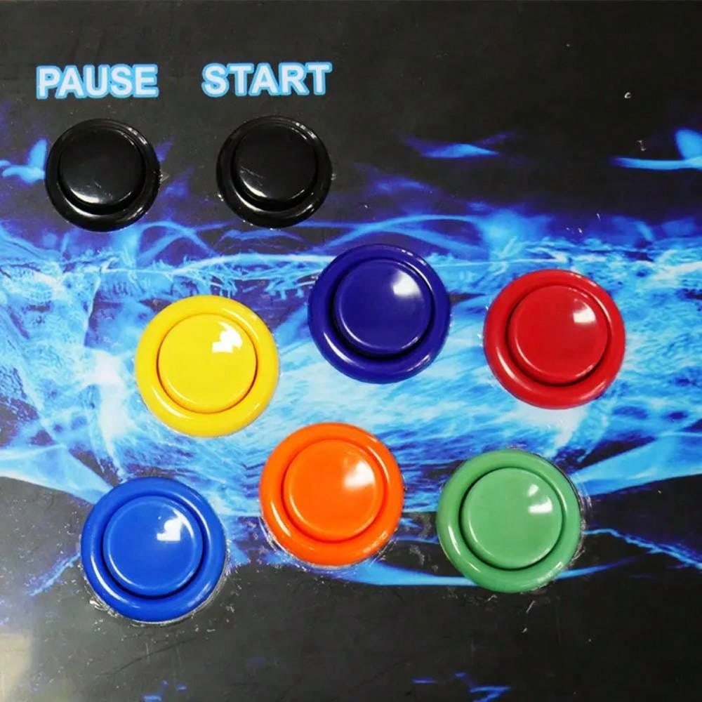 Arcade 2 Player Zero Delay Kit Mando Arcade Usb Encoder To Pc Rasberry Pi Happ Push Button ...