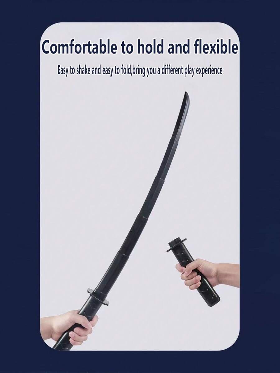 1pc Extendable Plastic Samurai Sword Toy, Random Color And Style ...