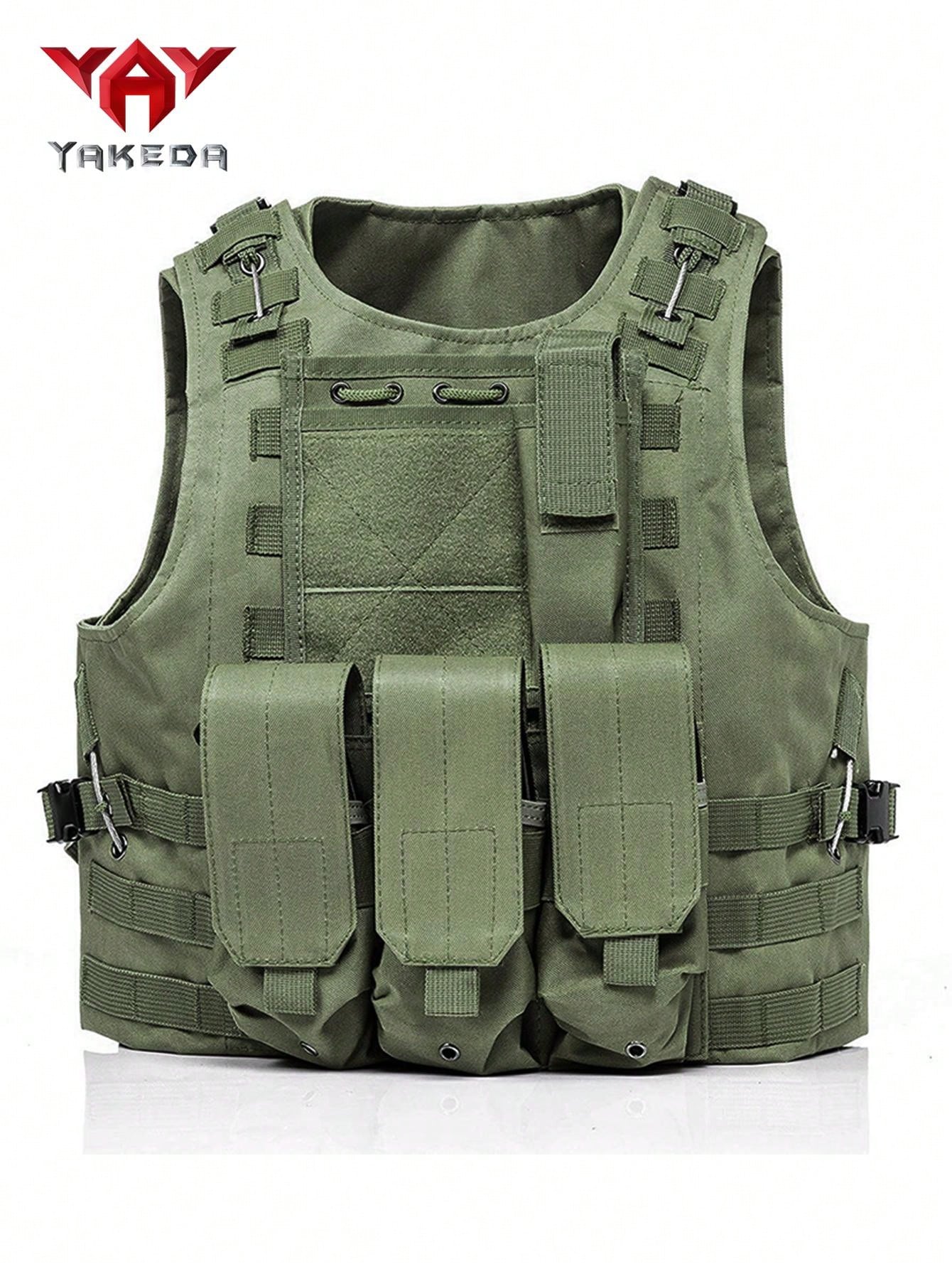 Yakeda Multi-Functional Training Vest, Tactical Molle Chest Rigs For ...
