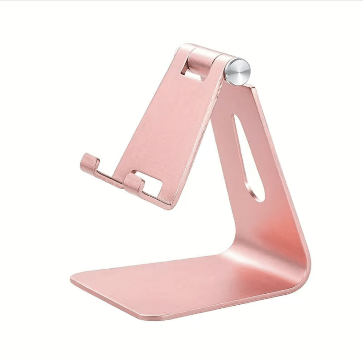 Cell Phone Stand, Adjustable Angle Metal Smartphone Stand, Desktop ...