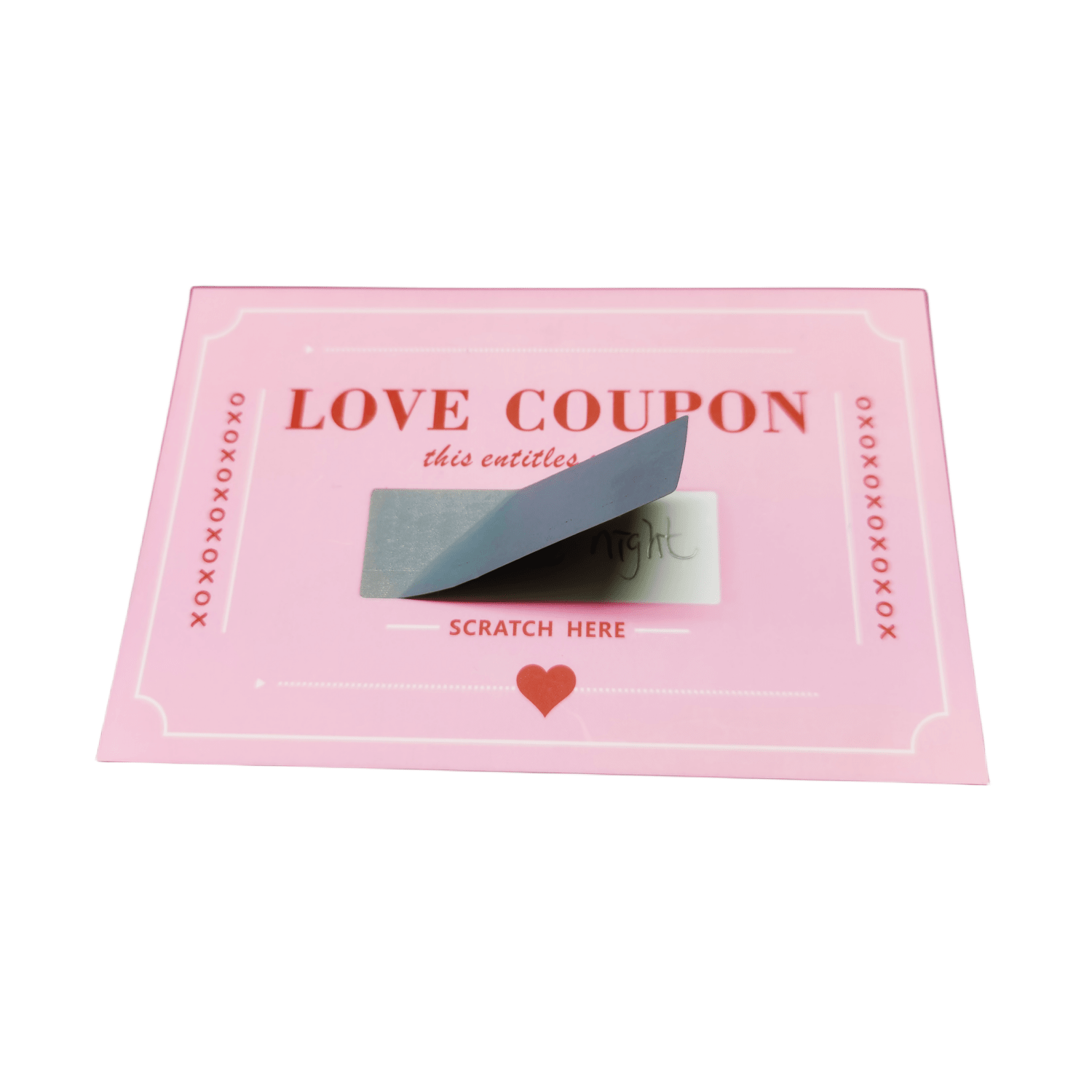 1 Pc/10 Pcs/20 Pcs, Love Scratch-Off Coupons, Diy Love Coupons, Diy ...