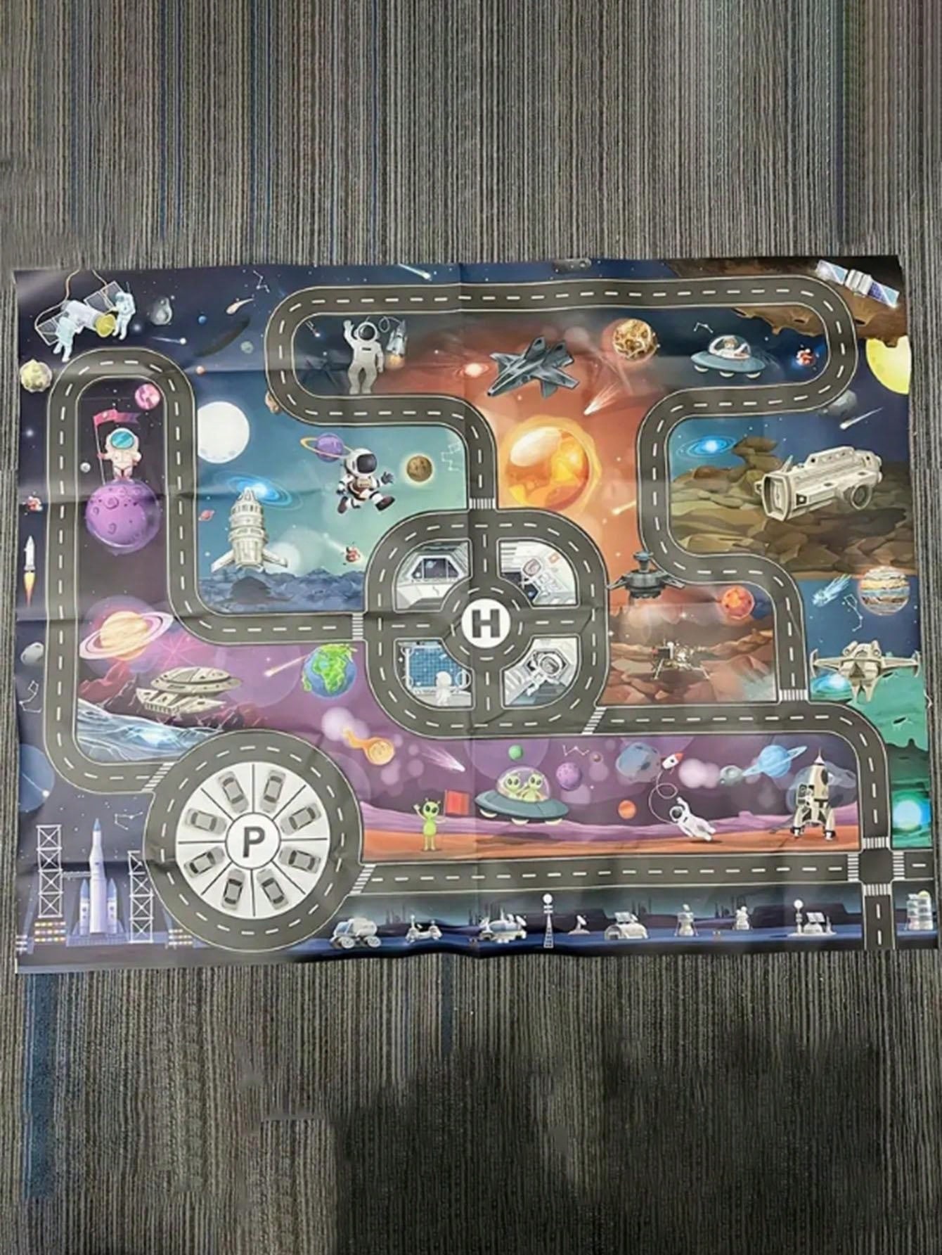 Buy Now And Get 1 Bag Of North European Style Educational Universe Map ...