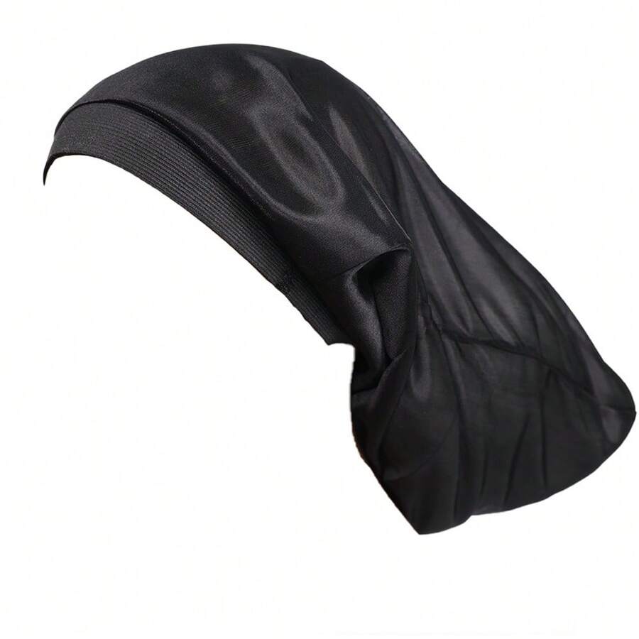 Long Satin Sleep Bonnet -Extra Large Night Cap For Men With Long Curly ...