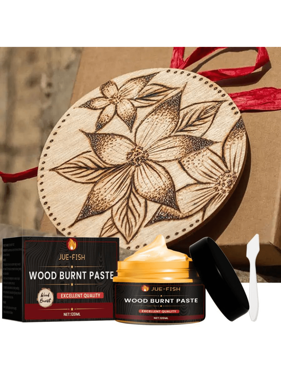1pc 120ml Wood Burning Paste Customized Wooden Decorations Logo DIY ...