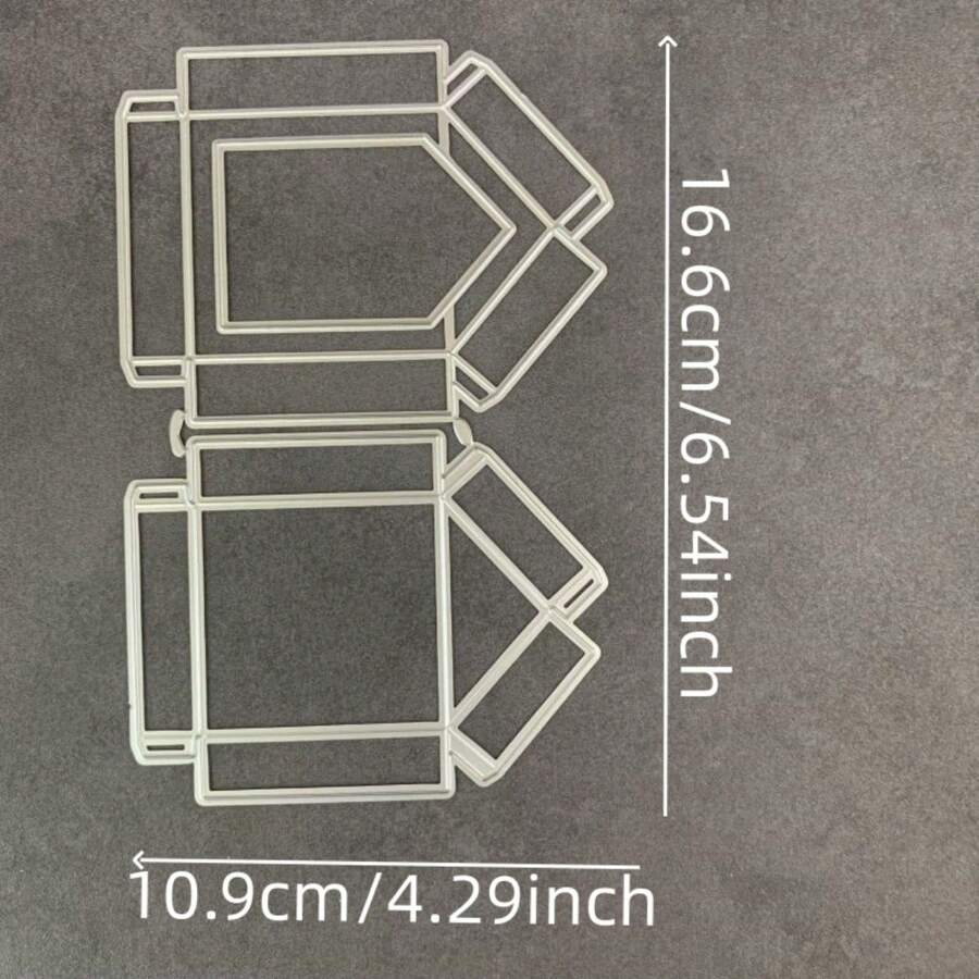 Piggy Craft Metal Cutting Dies Cut Die Mold Three Sizes Of New Boxes ...