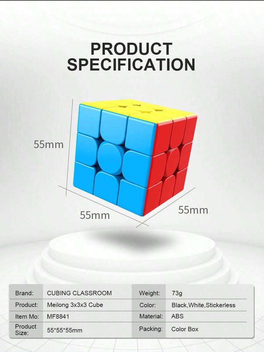 ลูกบาศก์มหัศจรรย์ 3x3 3x3x3 ของเล่นเพื่อการศึกษาสำหรับเด็กของขวัญวันเกิด, ลูกบาศก์มหัศจรรย์ ...