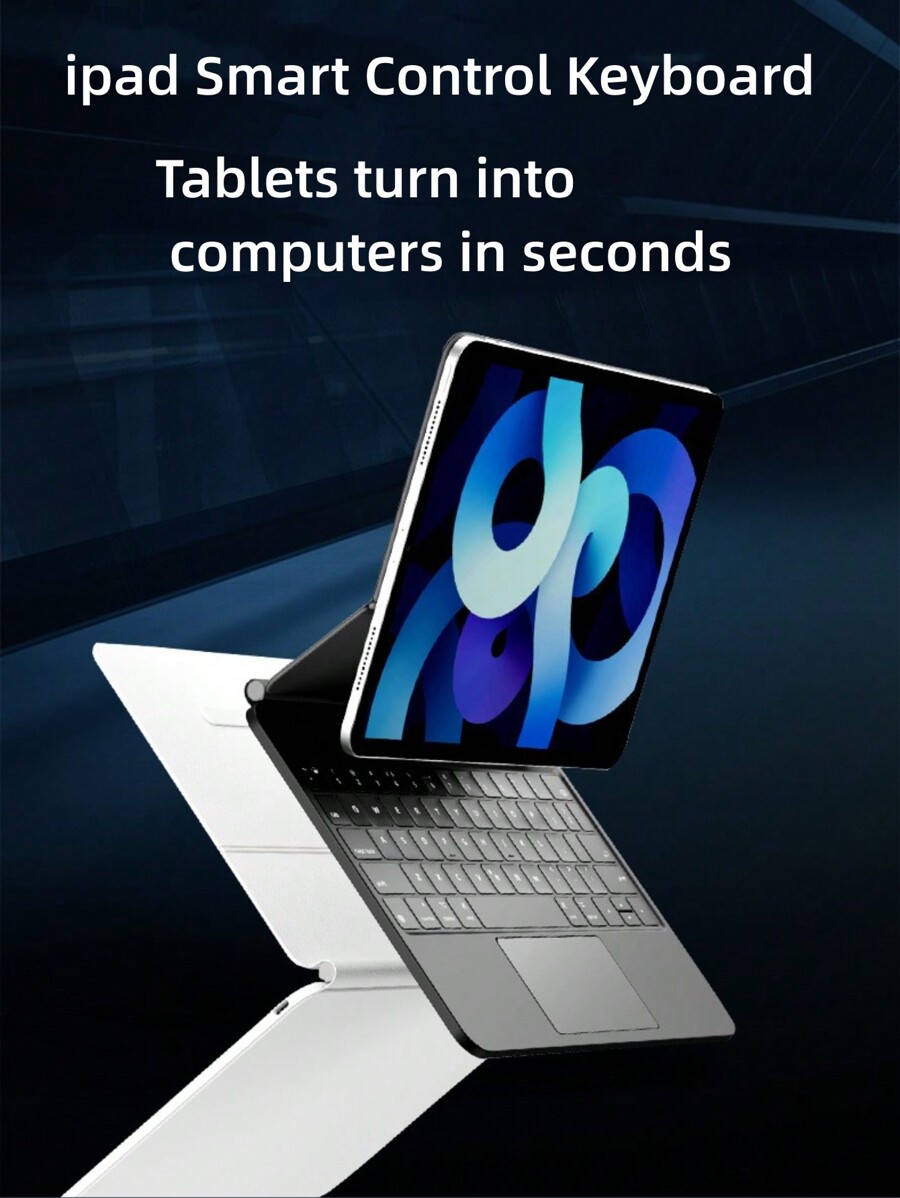 Magic Keyboard Ultra-Thin One-Piece Tablet Magnetic Suspension Touch ...