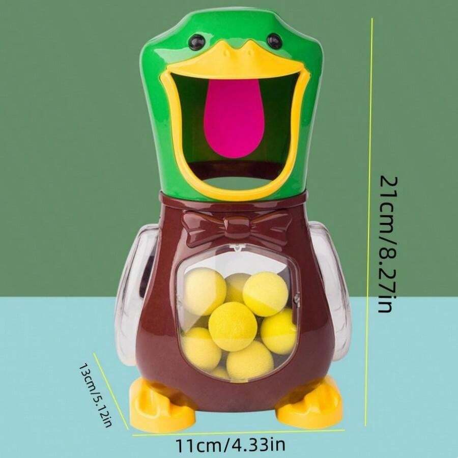 1 Set Duck Knockdown Air-Powered Soft Bullet Gun Interactive Toy For ...