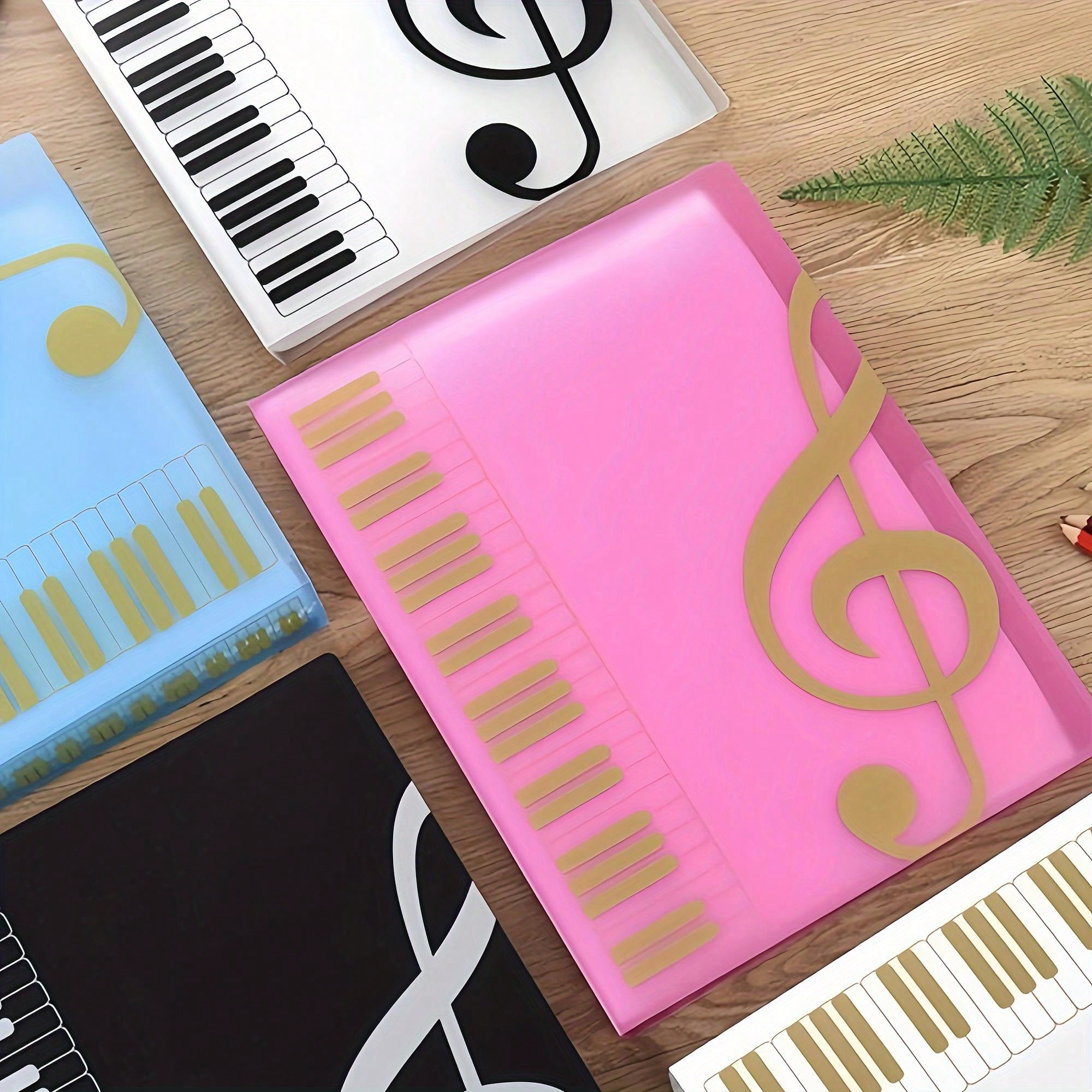 Music Score Folder, A4 Size, With 5-Line Sheet, Piano/Piano Sheet ...