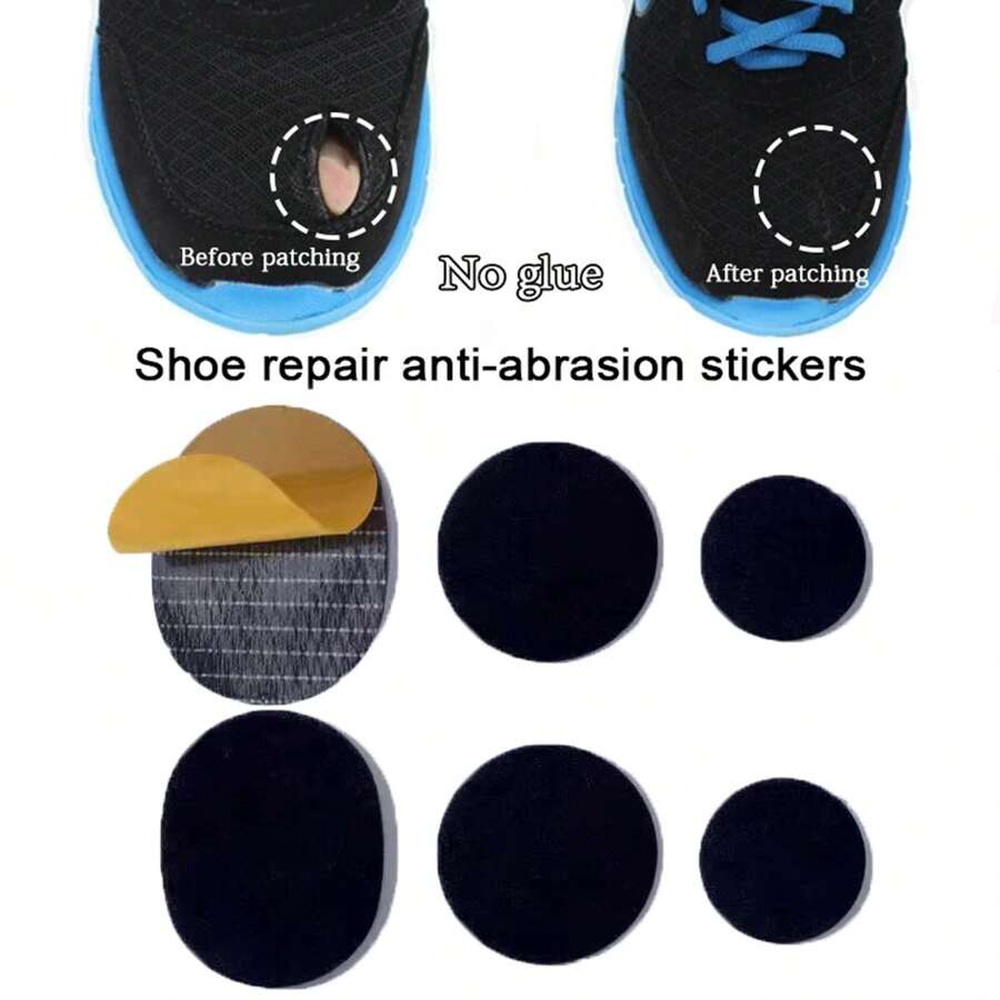 6pcs Athletic Shoe Repair Patches For Fabric Surfaces, Self-Adhesive ...