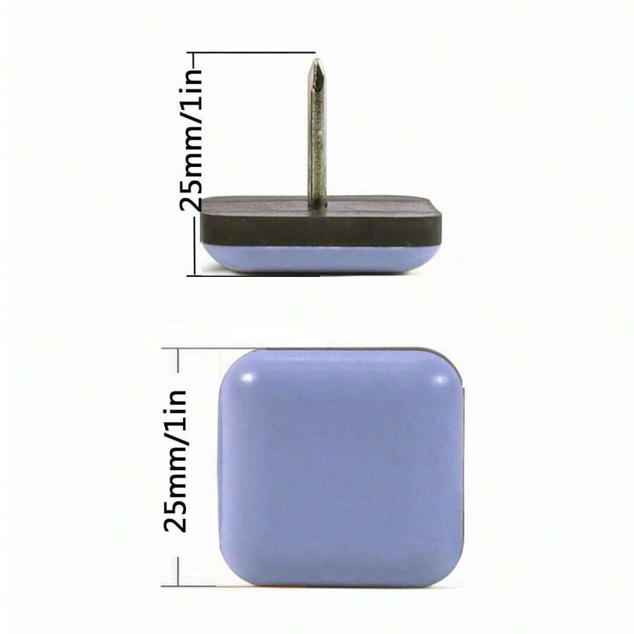 8 Pcs Furniture Sliders- 1inch Heavy Duty Teflon Chair Sliders Glides ...