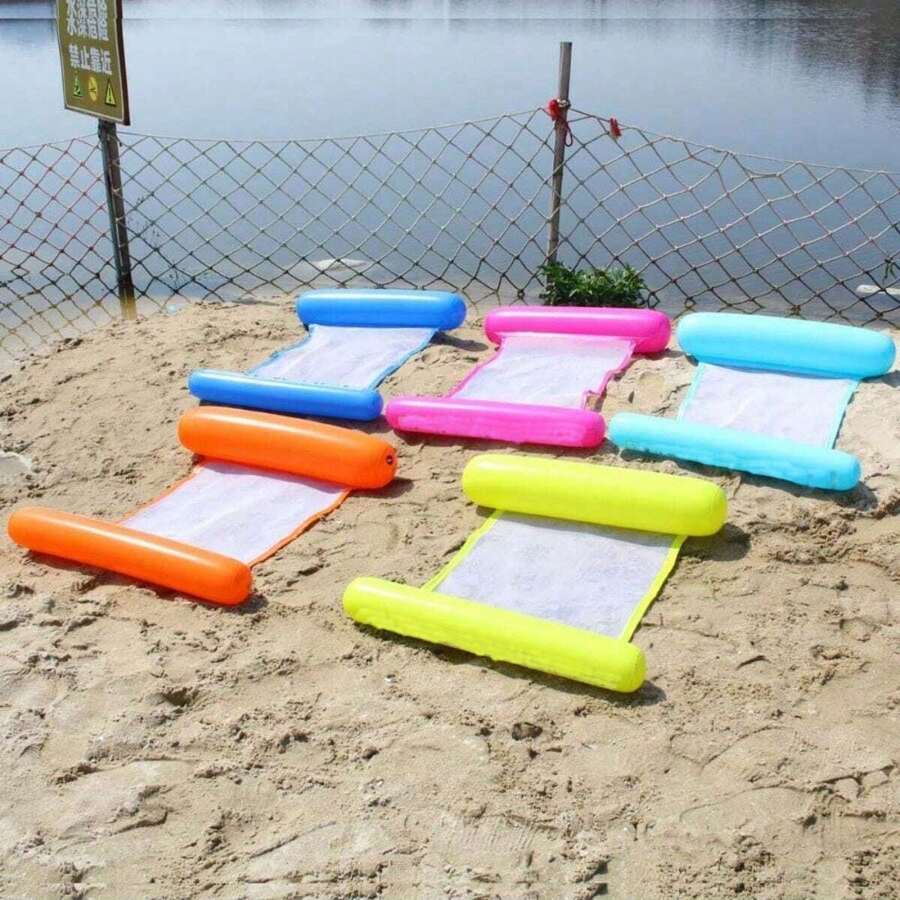 Inflatable Pool Floats Adult Size Water Hammock,Floats For Swimming ...