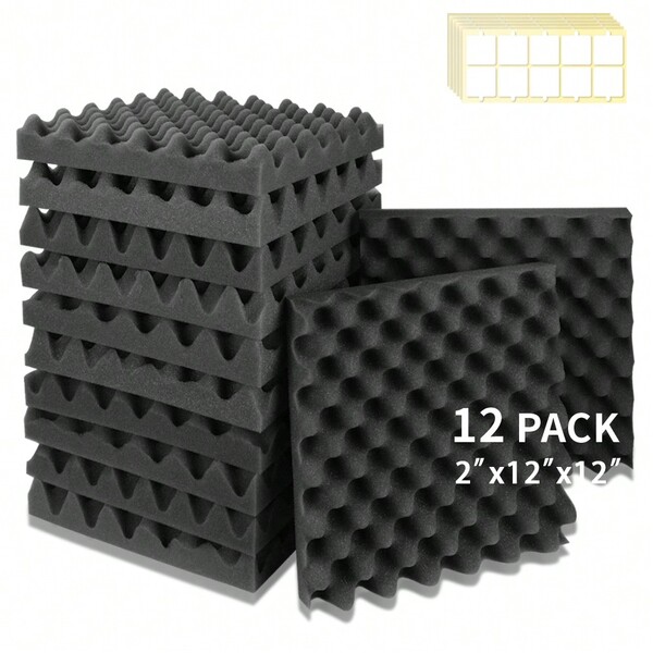 12 Inches Absorptie Behandeling Plaat , Ei Plaat Akoestisch schuim ...