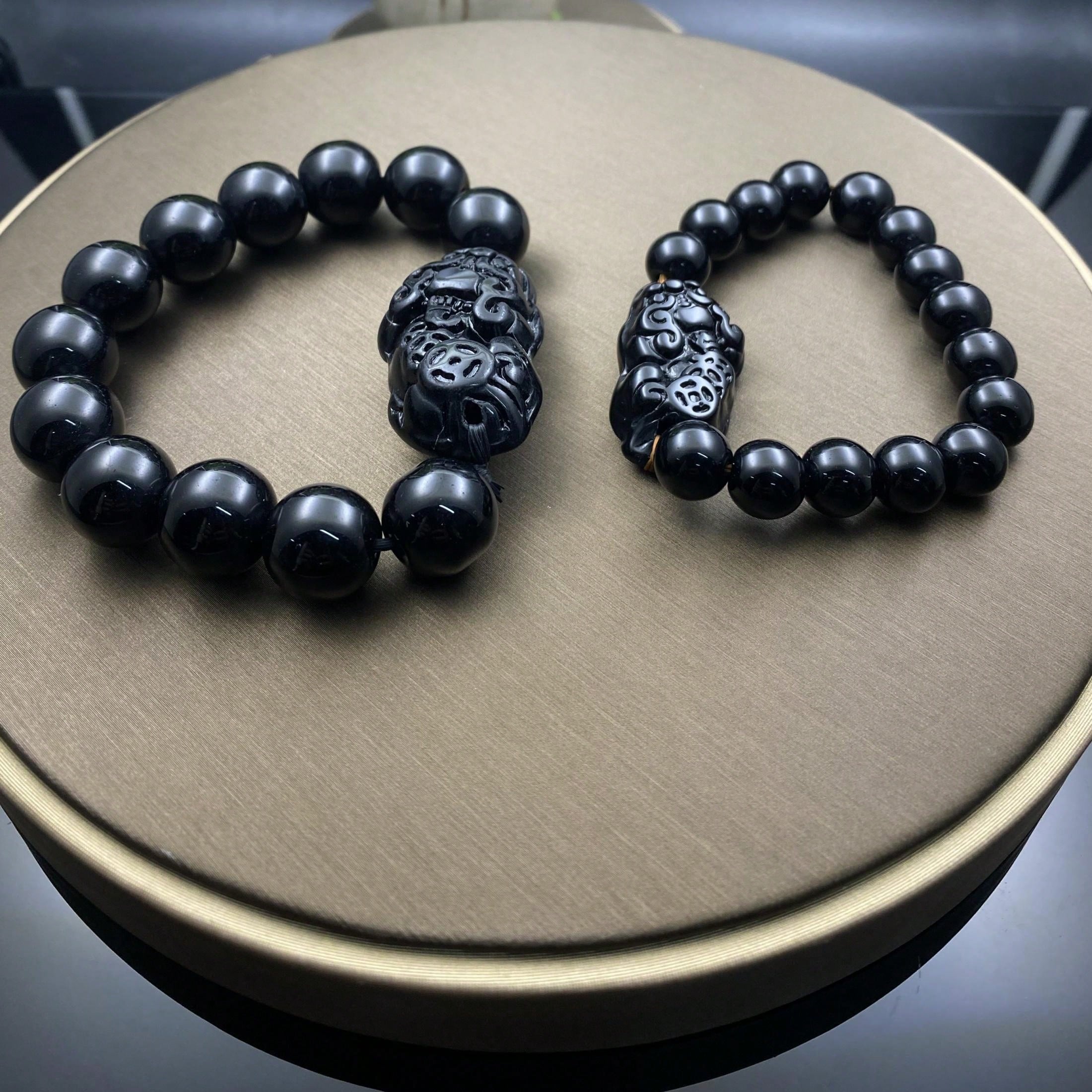 Traditional Style Pixiu Couple Bracelets, Men Wear On The Left And ...