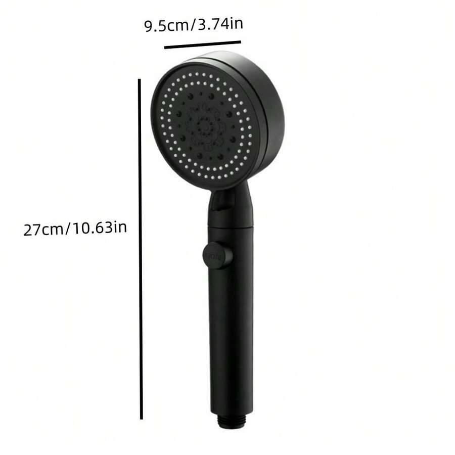 A Five Speed Supercharged Shower Head Abs Shower Head Handheld Shower