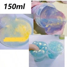 1pc 150ml Thick, Non-Sticky Hug Milktea Flavored Slime Transformable ...