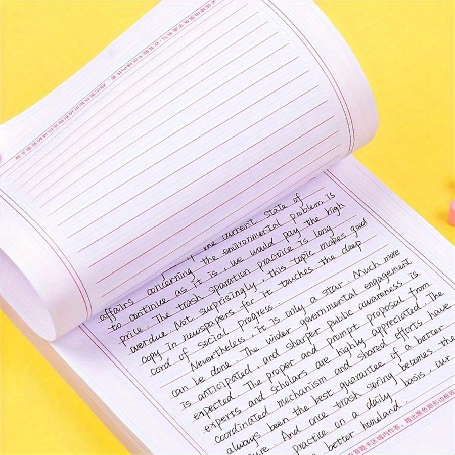 30 Sheets A4 Double Sided English Writing Paper For Writing Practice ...