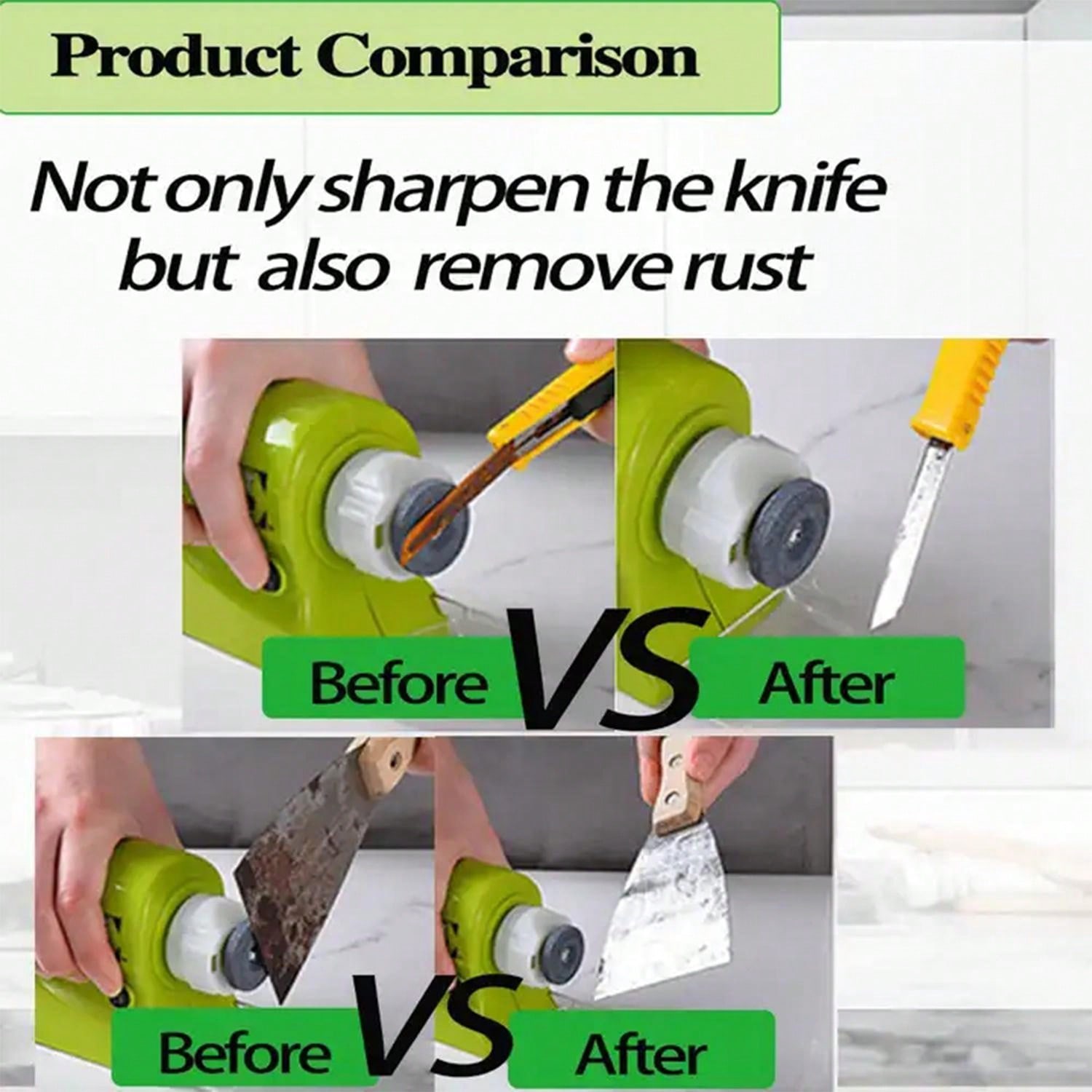 Professional Electric Knife Sharpener High-Speed Fast Sharpening ...
