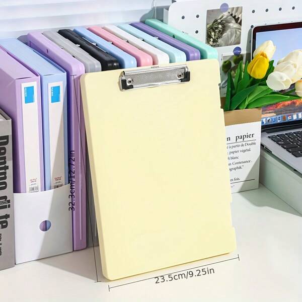 A4 Size Binder Clip Folder For Elementary School Students, Large ...