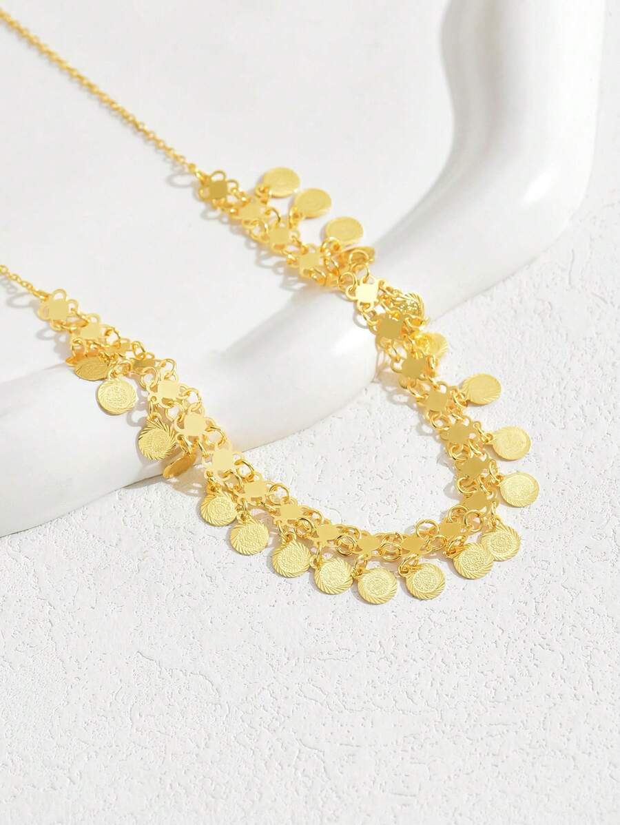 18K Gold Plated Fashionable Personalized Versatile Retro Exquisite ...