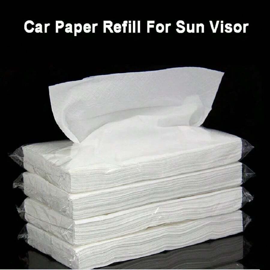 4 Packs Car Tissue With 30 Pieces Tissue In Side Per Pack For Car ...