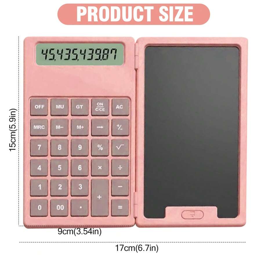 Ultra Thin Scientific Calculator 10 Digits Foldable Multifunctional ...