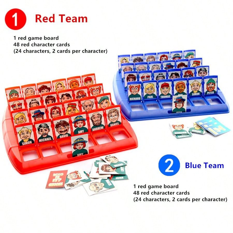 Children's Desktop Game Who I Am: Character Logic Reasoning Brain ...