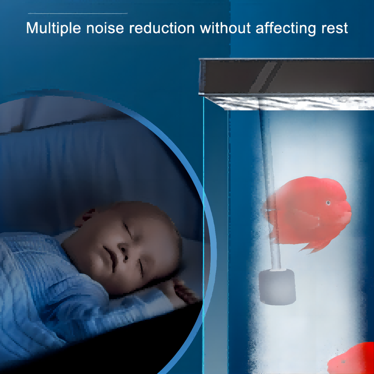 Aquarium Oxygen Pump USB Portable Quiet Oxygen Pump Household Fish ...