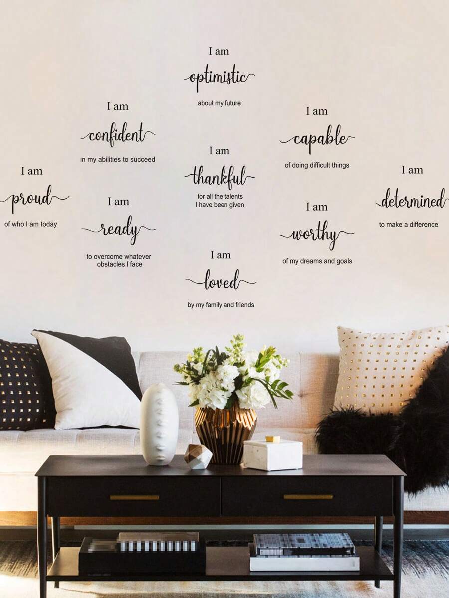 Inspirational Wall Decals Motivational Wall Art Stickers For Office ...
