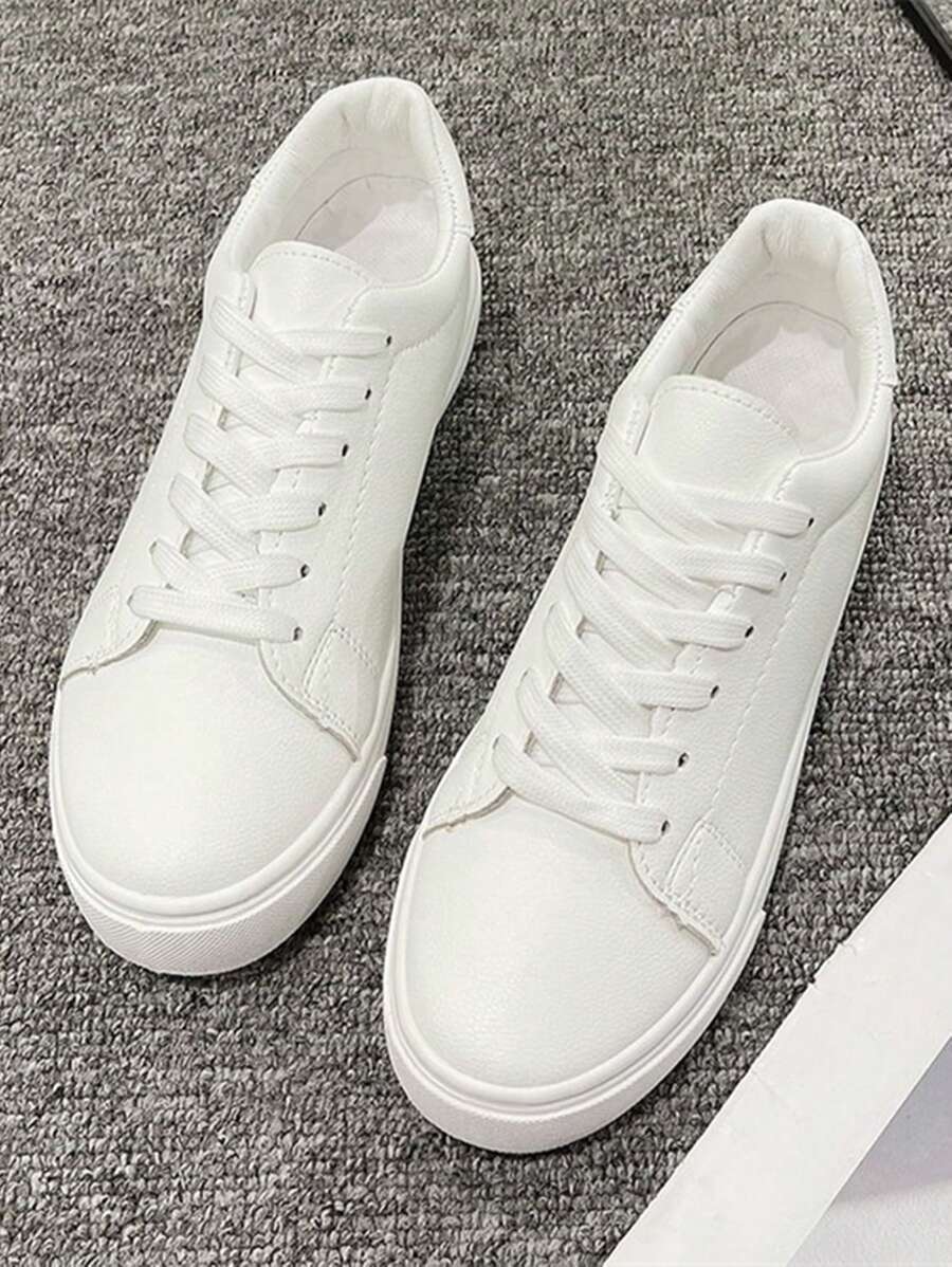 New Arrival Women's Casual Sports Shoes, Low Cut Flat Sneakers With ...