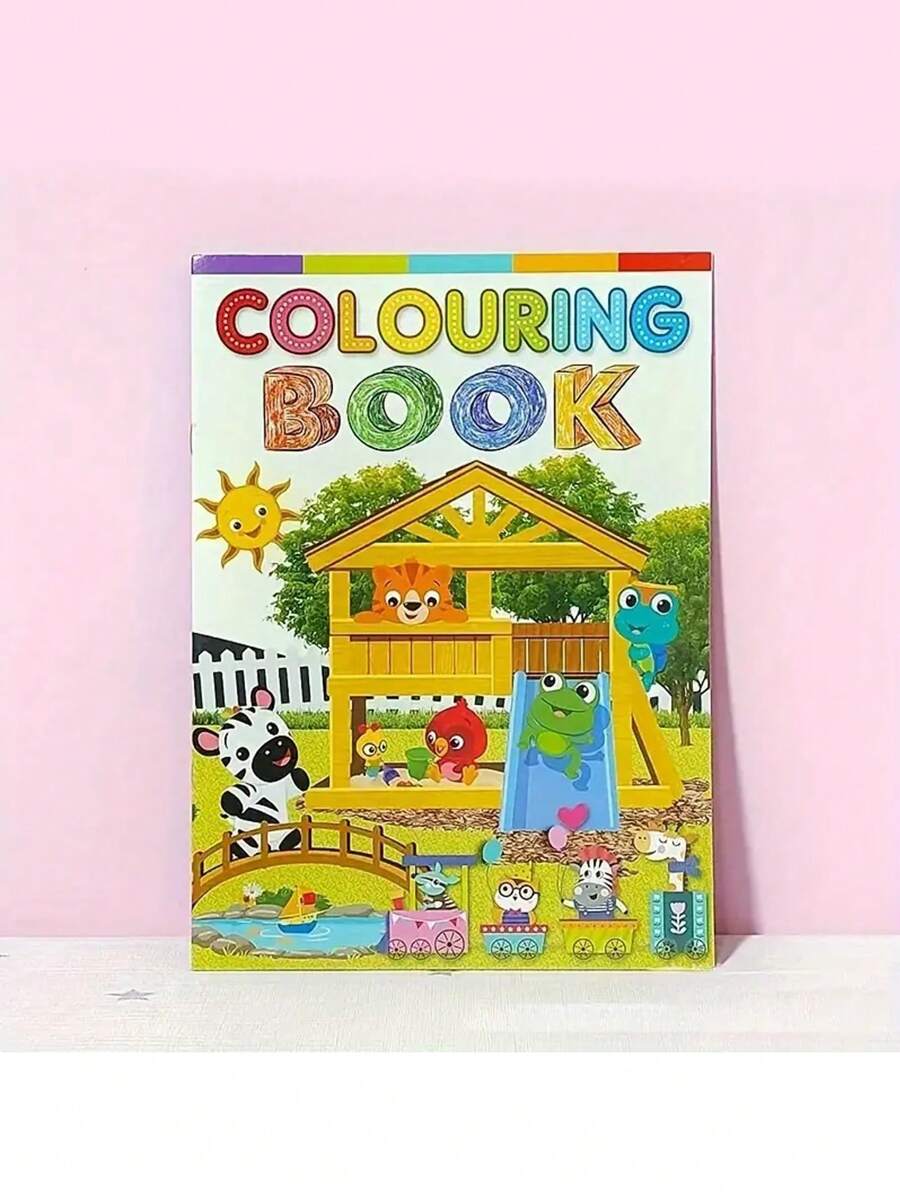 20 Pages Kids' Cartoon Drawing & Coloring Book, Doodle Pad Sketchbook ...